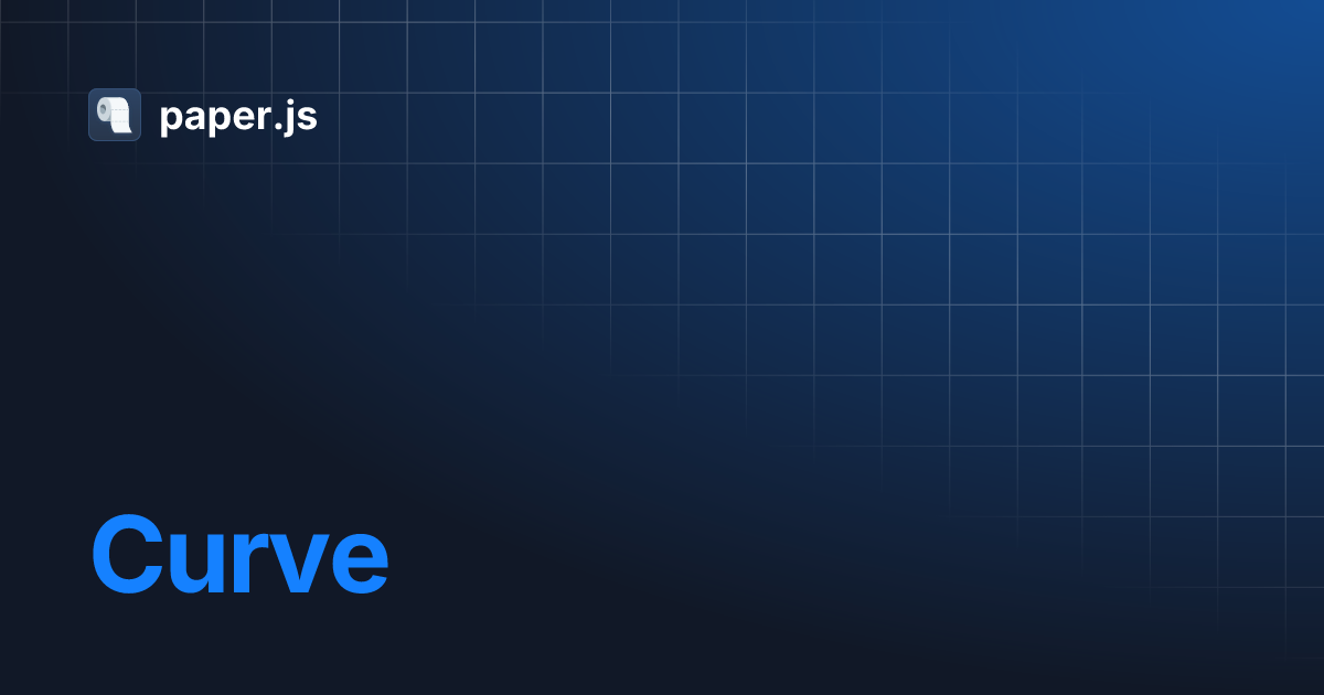Curve | paper.js
