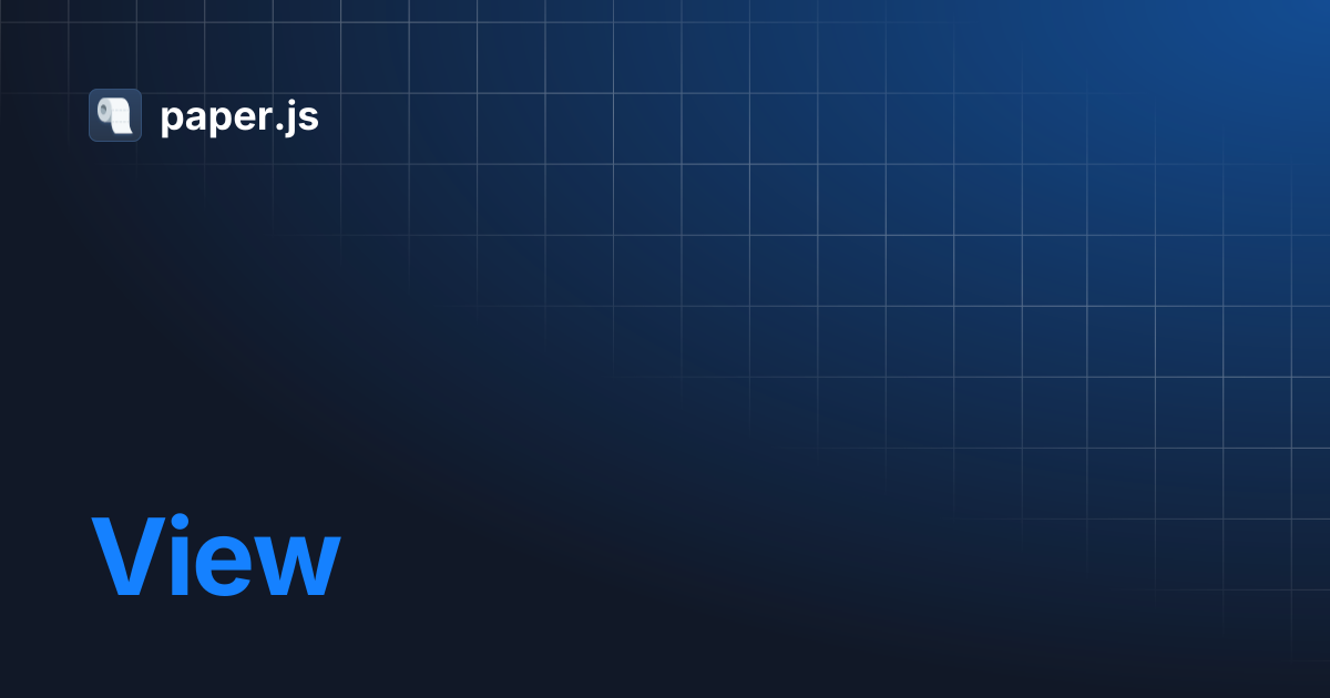 View | paper.js